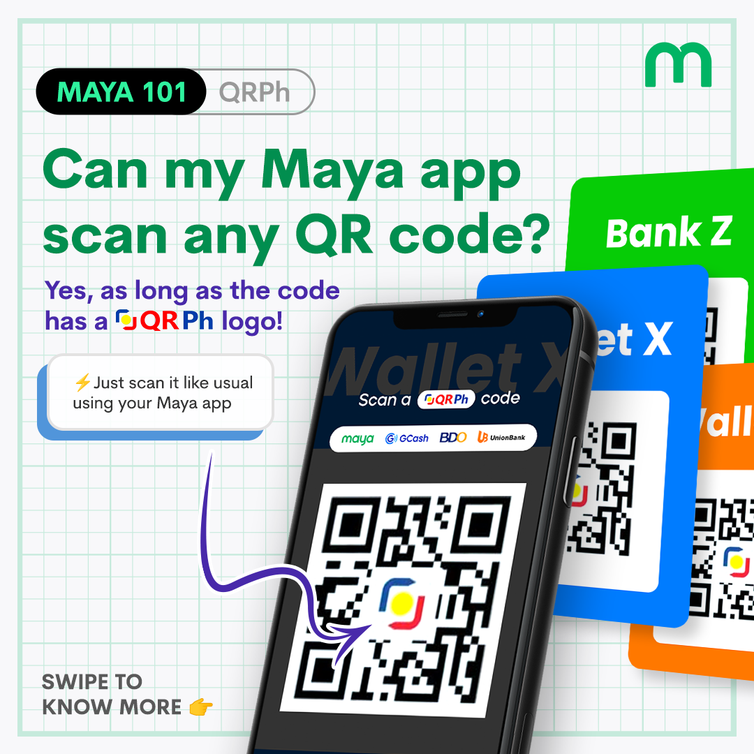 Can my Maya app scan any QR code?
